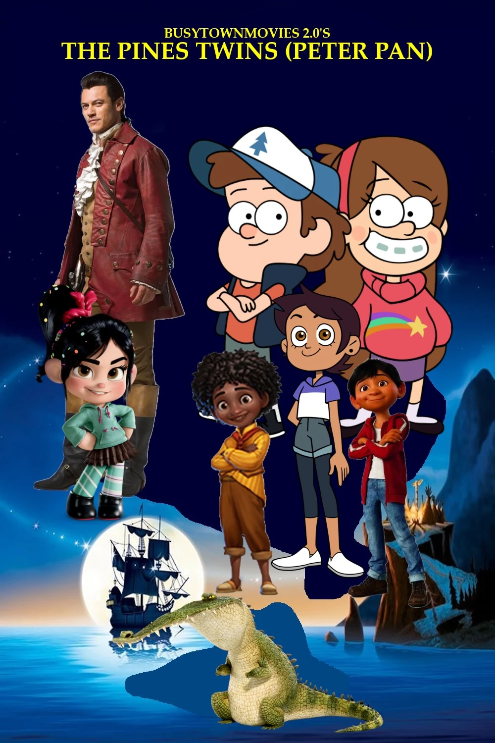 The Pines Twins (Peter Pan) | Spooftopia Wiki | Fandom