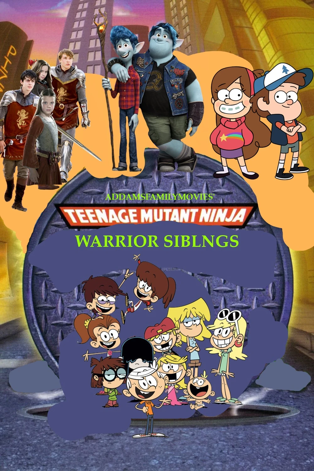 Teenage Mutant Ninja Warrior Siblings | Spooftopia Wiki | Fandom