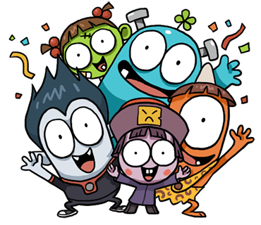 Animation Spookiz Stickers! | Spookiz Wiki | Fandom