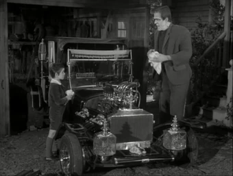 The Munsters: "Hot Rod Herman" | Spooky Kids Wikia | Fandom