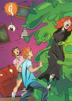 1996 Topps Goosebumps 9: Sarabeth Sucked In | Spooky Kids Wikia | Fandom