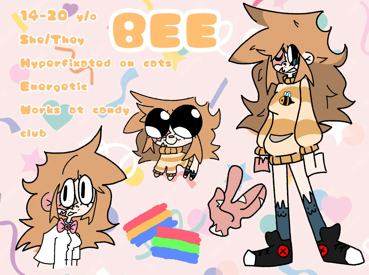 Bee, Astrontix’s OC | Spooky Month OC Wiki | Fandom