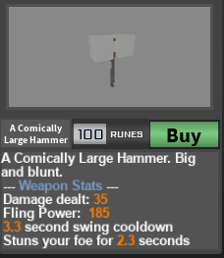 A Comically Large Hammer | SPOON Wiki | Fandom