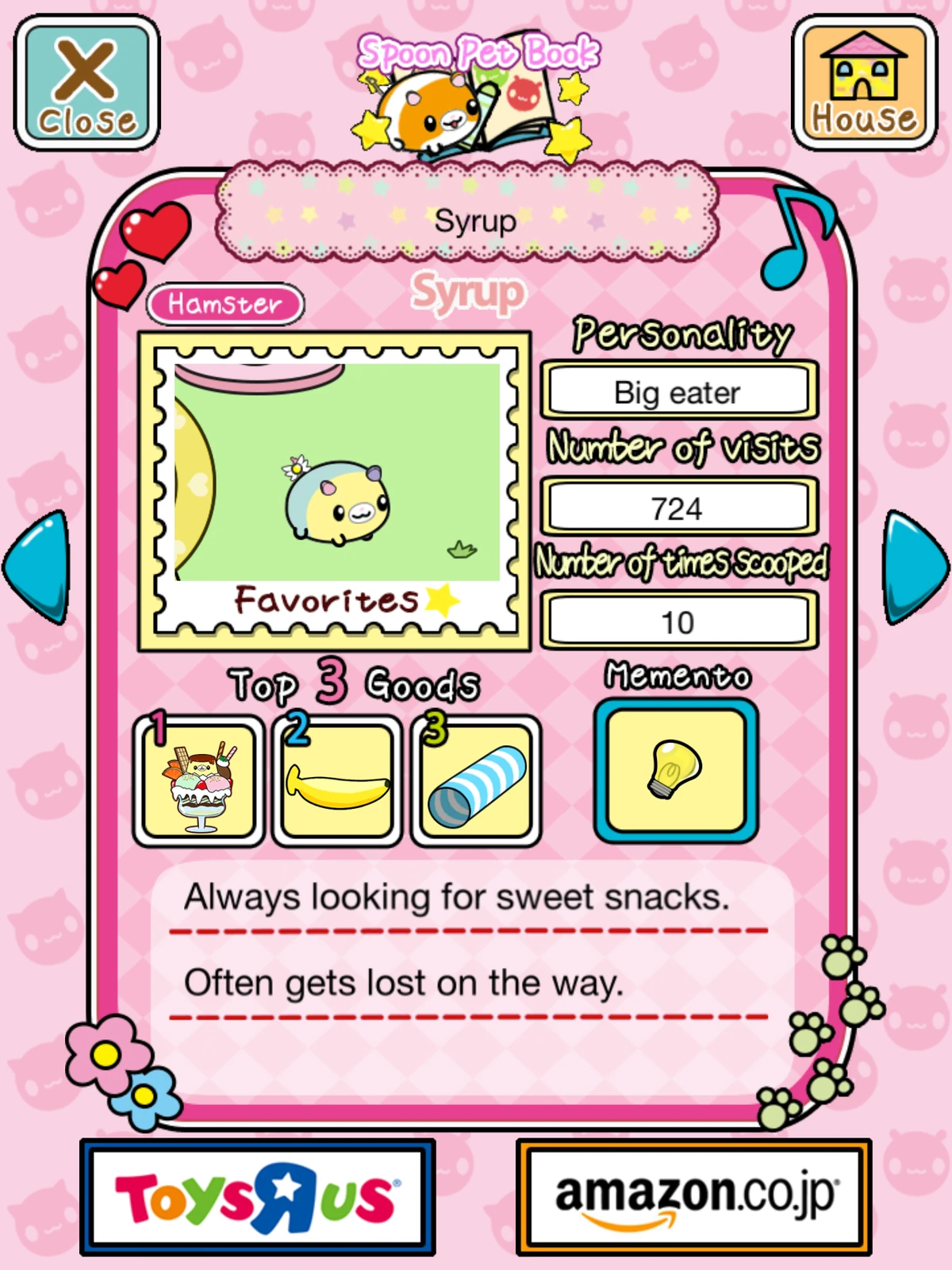 Syrup | Spoon Pets Wikia | Fandom