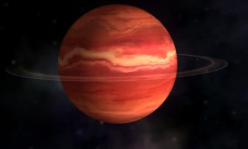 Red Gas Giant