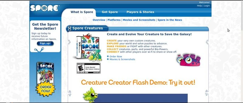 Spore Creatures (Flash demo) | Spore Wiki | Fandom