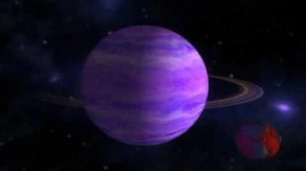 Purple Gas Giant