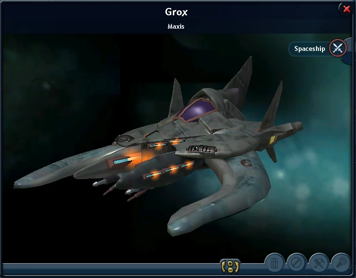 Nave grox | Spore Wiki | Fandom