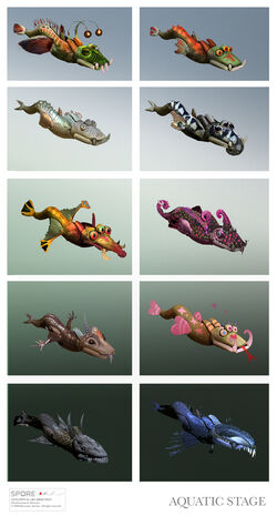 Aquatic Stage | SporeWiki | Fandom