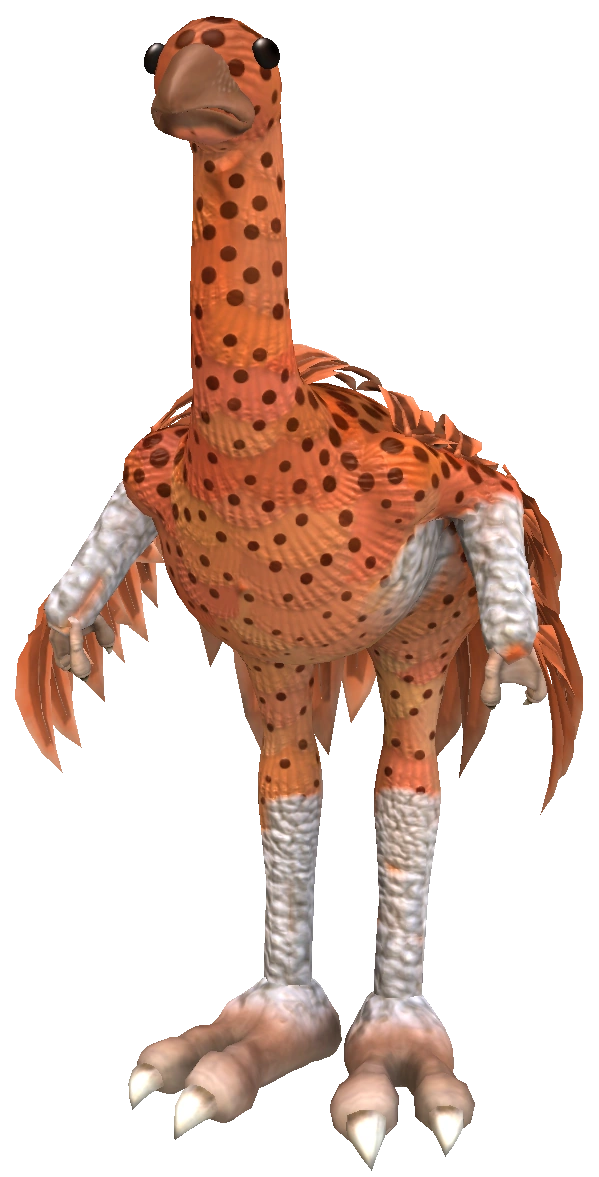 Creature:Red Spotted Ostrich | SporeWiki | Fandom
