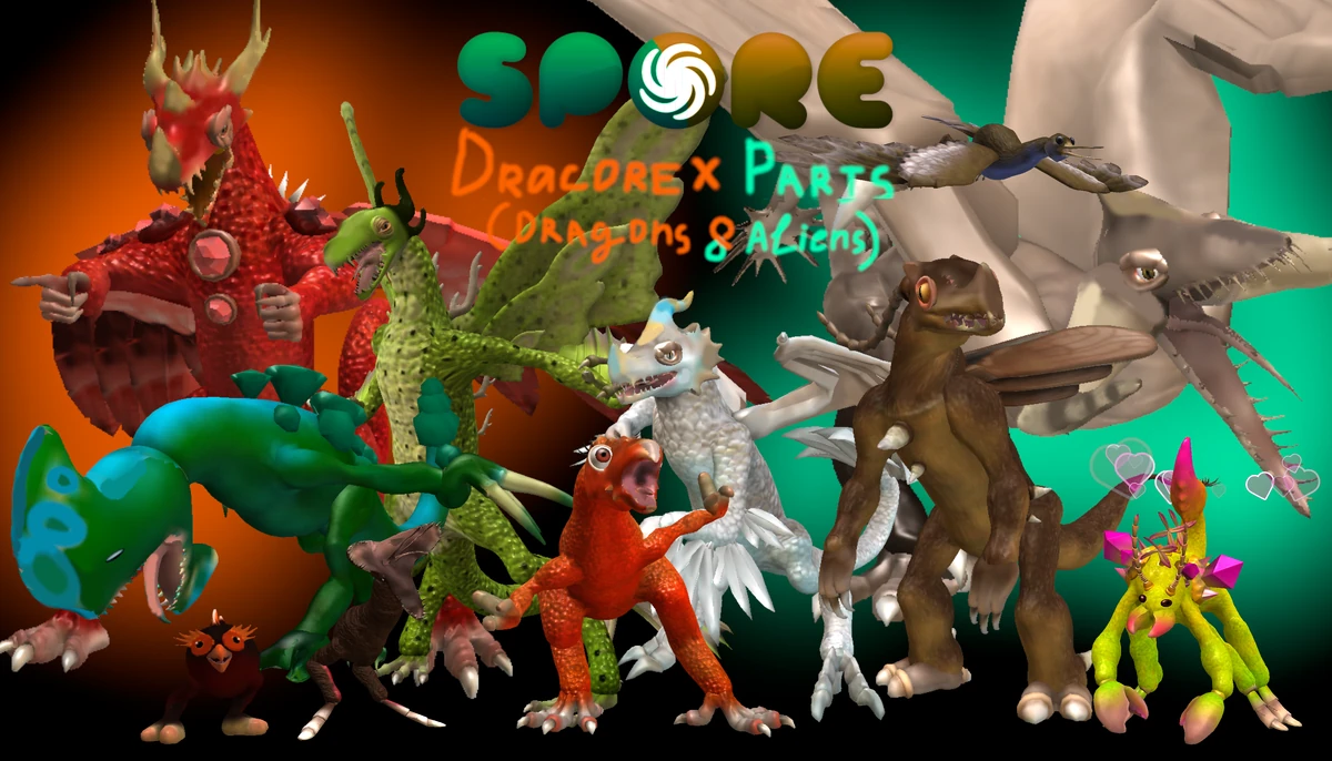 Авторский мод:Dracorex Parts | Spore модификации вики | Fandom