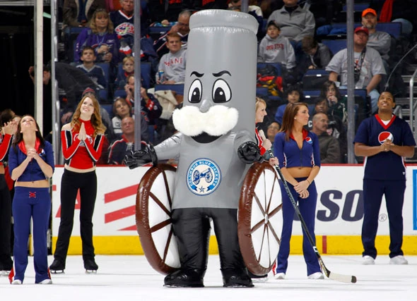 Boomer the Cannon (Columbus Blue Jackets) | SportsMascots Wikia | Fandom