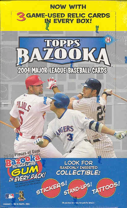 2004 Topps Bazooka Baseball | Baseball Cards Wiki | Fandom