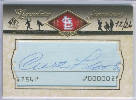 2008 SP Legendary Cuts Legendary Cut Signatures | Baseball Cards Wiki ...
