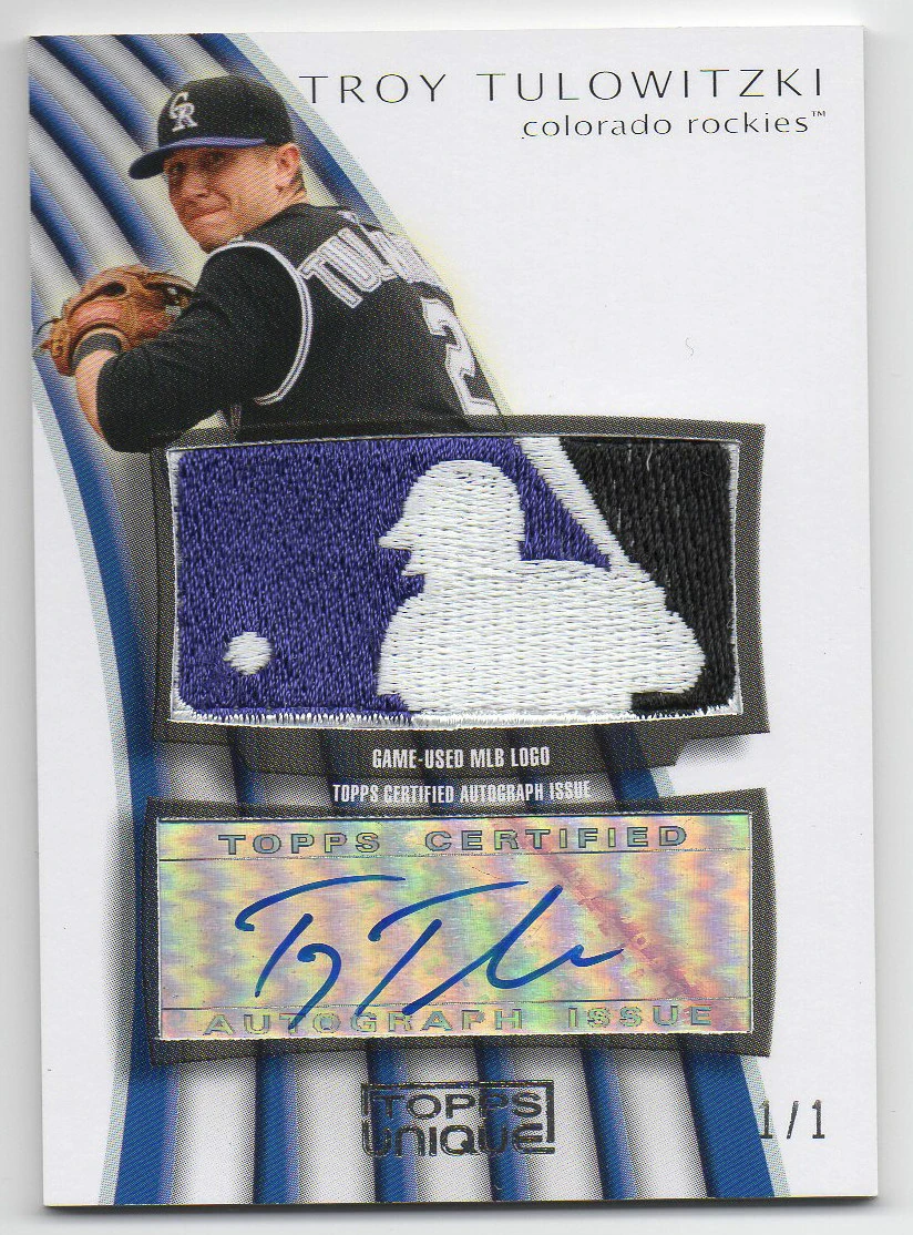 2009 Topps Unique MLB Logo Man Autographs | Baseball Cards Wiki | Fandom
