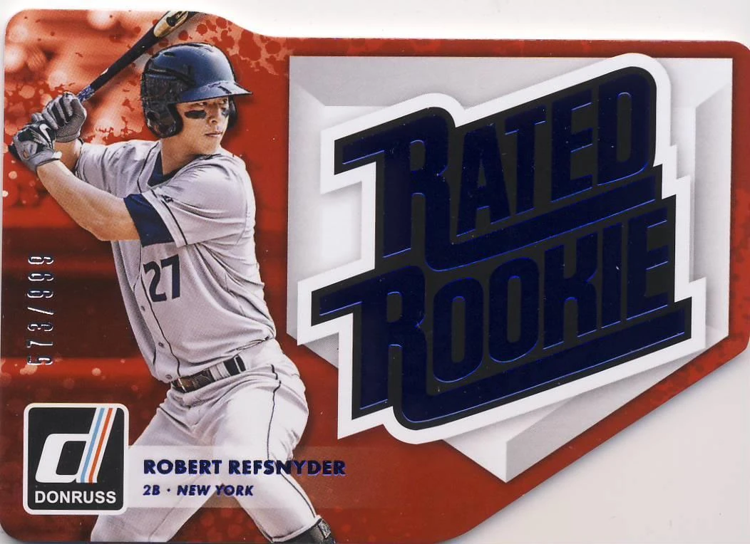 2016 Donruss Rated Rookie Die Cut | Baseball Cards Wiki | Fandom
