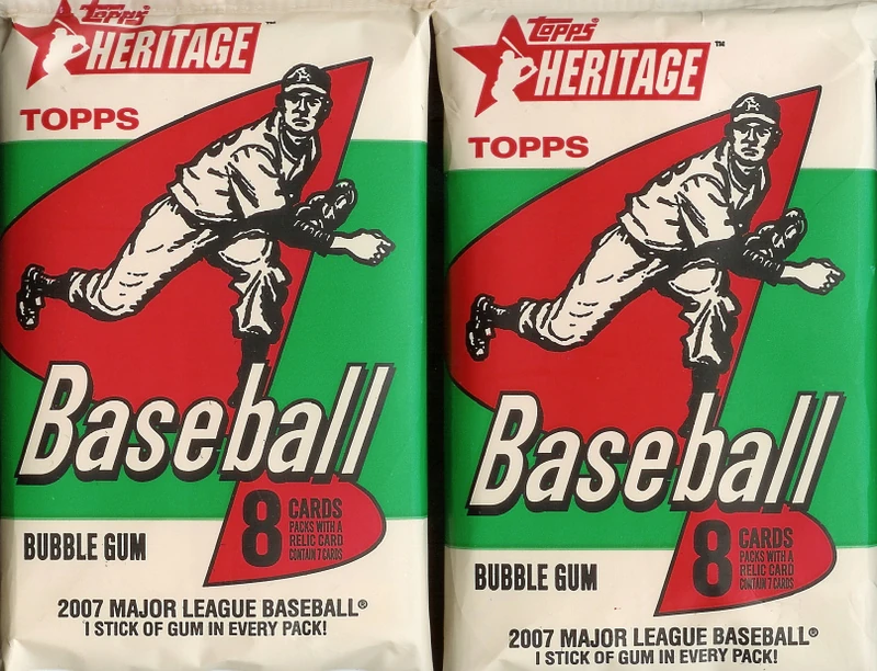 2007 Topps Heritage Baseball | Baseball Cards Wiki | Fandom