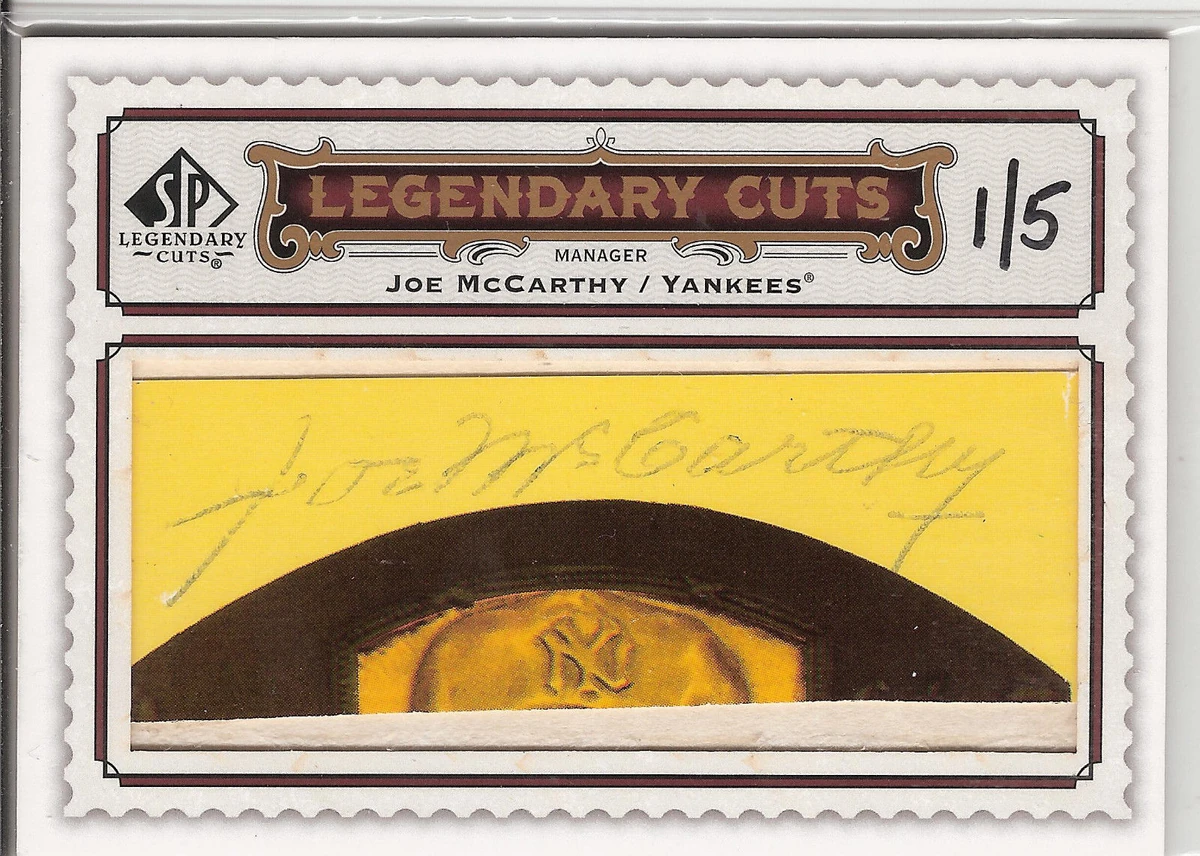 2009 SP Legendary Cuts Legendary Cut Signatures | Baseball Cards Wiki ...