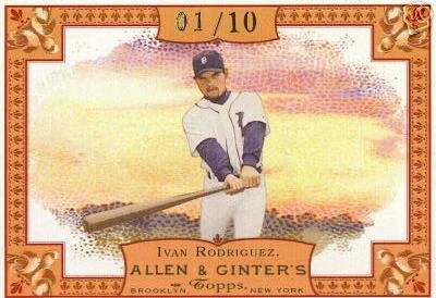 2006 Topps Allen and Ginter Baseball Rip Cards | Baseball Cards Wiki ...