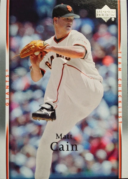 Matt Cain | Baseball Cards Wiki | Fandom