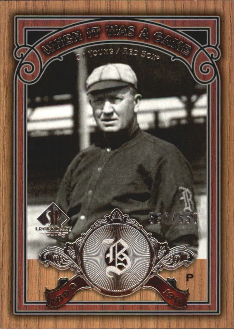 2006 SP Legendary Cuts When It Was A Game | Baseball Cards Wiki | Fandom