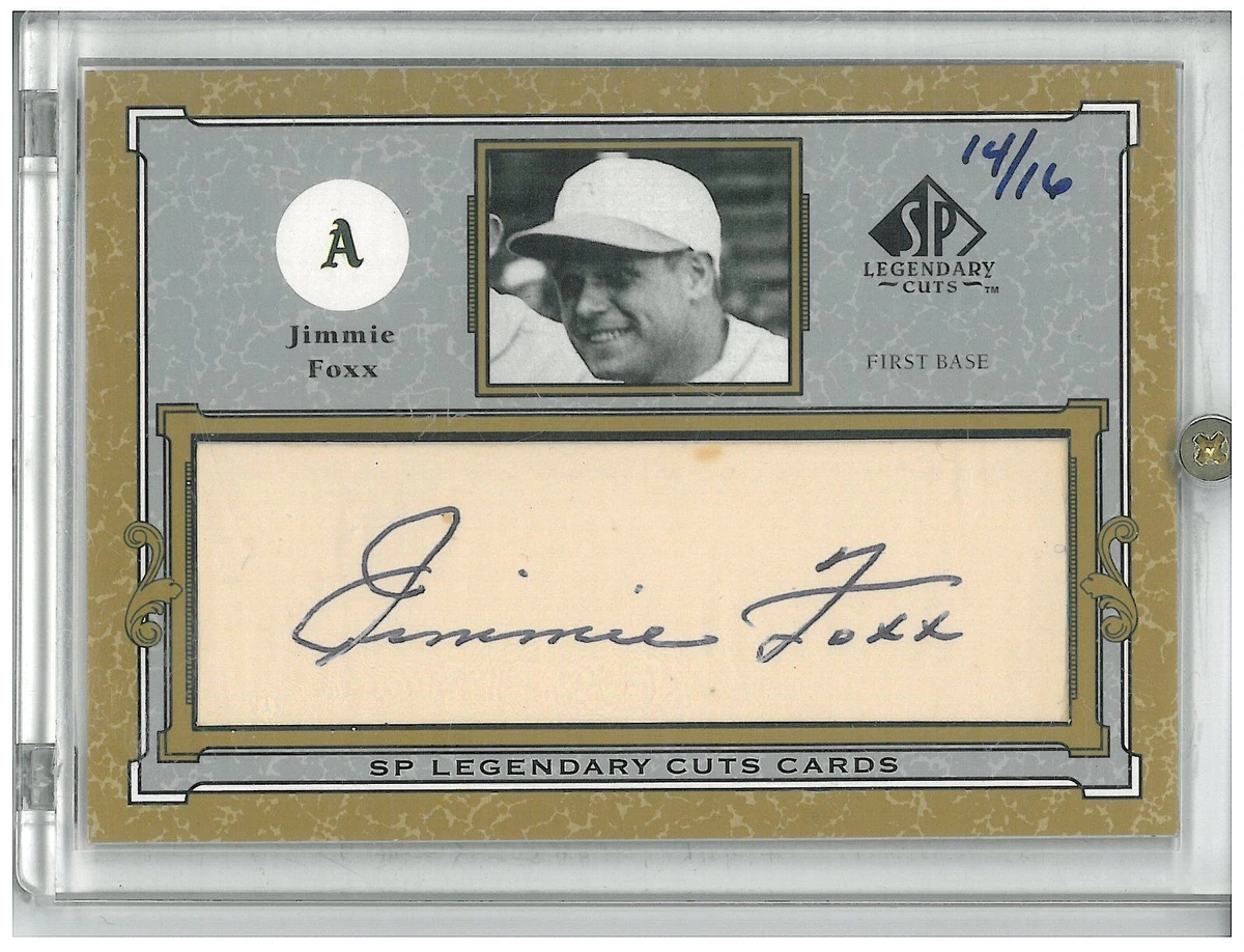 2001 SP Legendary Cuts Autographs | Baseball Cards Wiki | Fandom
