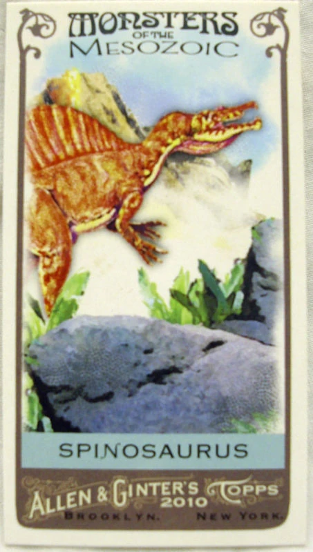 2010 Topps Allen and Ginter Monsters of the Mesozoic | Baseball Cards ...