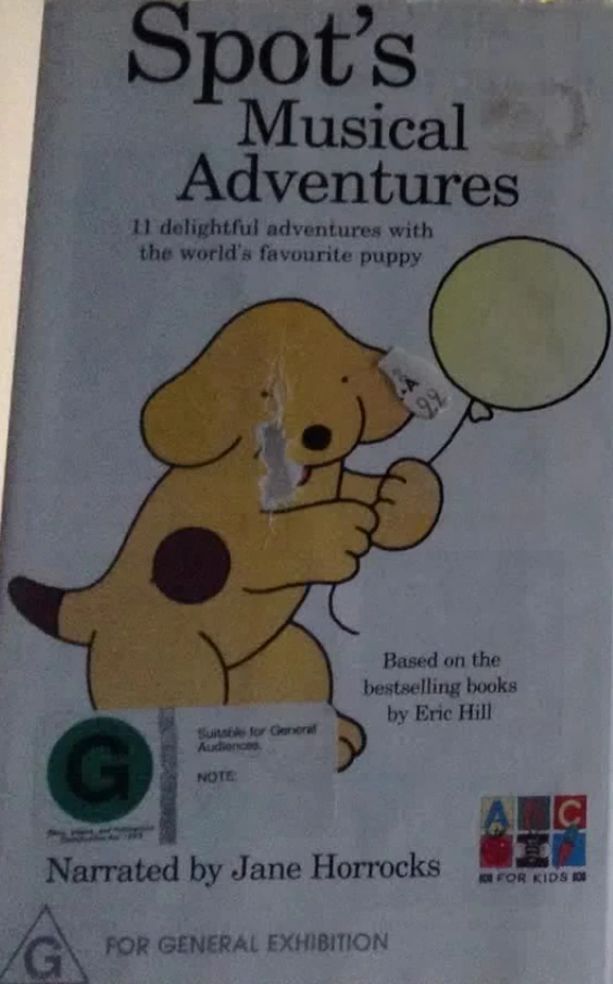 Spot's Musical Adventures (VHS) | Spot the Dog Wiki | Fandom