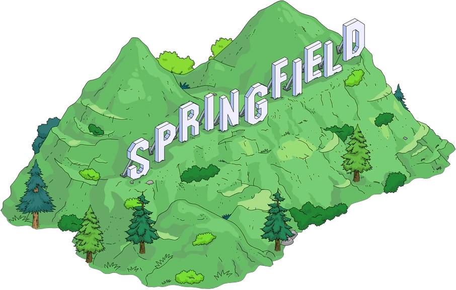 Springfield Sign | The Simpsons: Springfield Animals Wiki | Fandom
