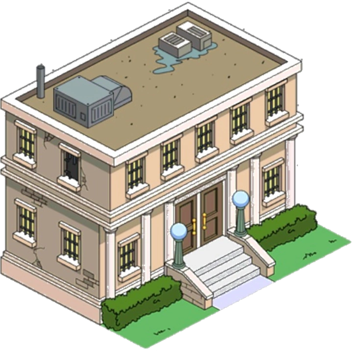 Springfield Police Station | The Simpsons: Springfield Animals Wiki ...