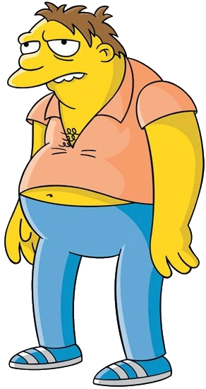Nelson Simpsons Barney
