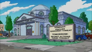 Springfield Town Hall | The Simpsons: Springfield Bound | Fandom