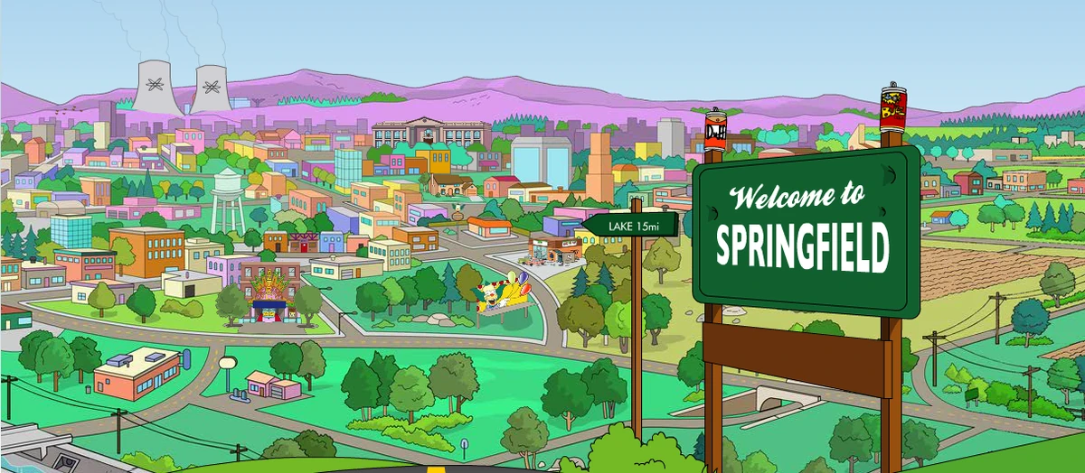 Springfield | The Simpsons: Springfield Bound | Fandom