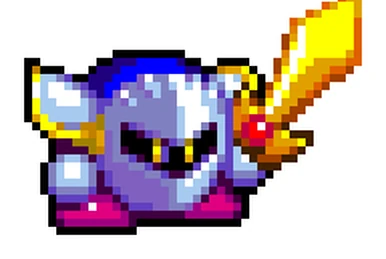 Meta Knight Unmasked Sprite