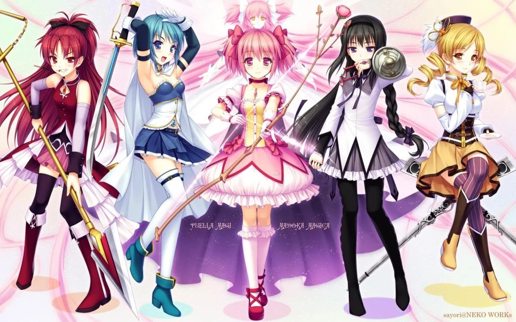 Madoka Magica Group | Sprite Stitch Wiki | Fandom