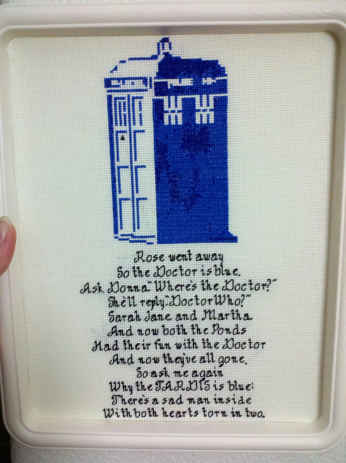 TARDIS and Poem | Sprite Stitch Wiki | Fandom