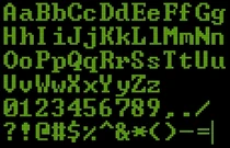 MS DOS Font | Sprite Stitch Wiki | Fandom
