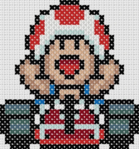Super Mario Kart Toad | Sprite Stitch Wiki | Fandom