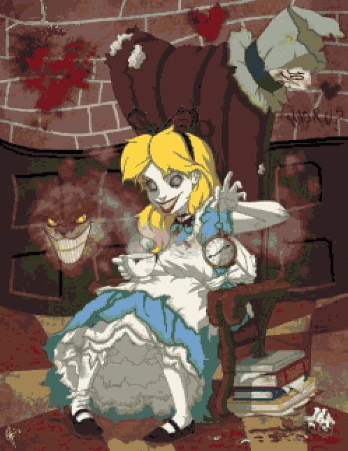 Alice in Wonderland Horror | Sprite Stitch Wiki | Fandom