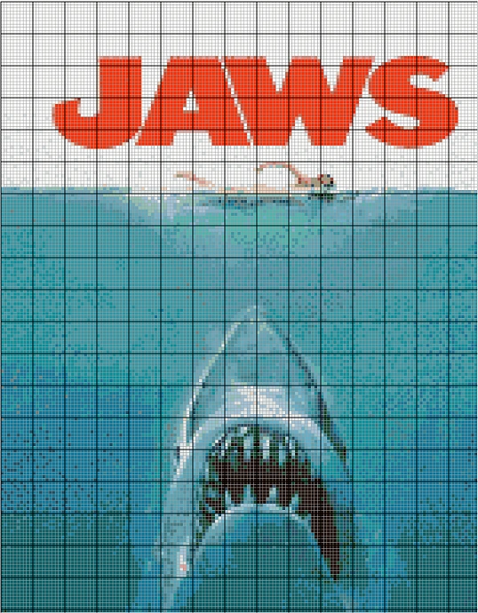 Jaws Movie Poster | Sprite Stitch Wiki | Fandom