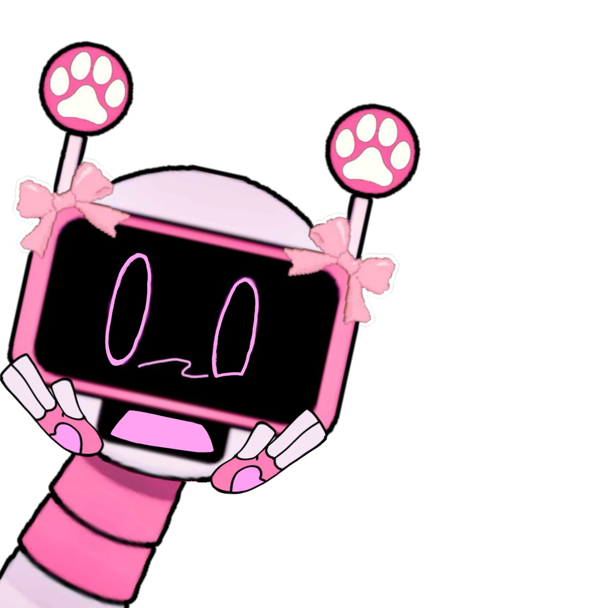 Art page of a “cute” robot | Sprunki Fanon Wiki | Fandom