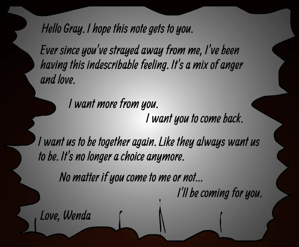 a note, from me to you | Sprunki Fanon Wiki | Fandom