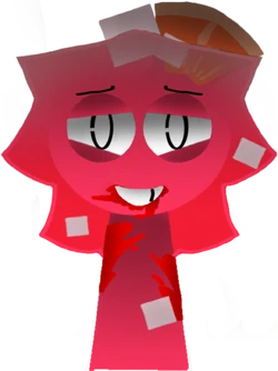 Creepypasta Rossa Glitchy