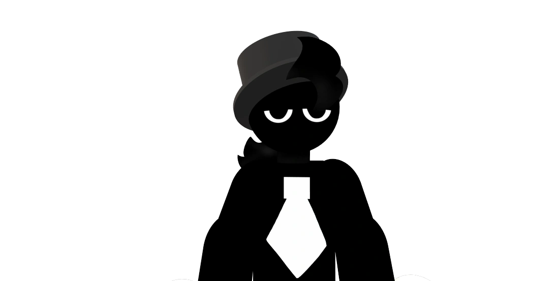 Black fanmade 3d model | Sprunki Fanon Wiki | Fandom