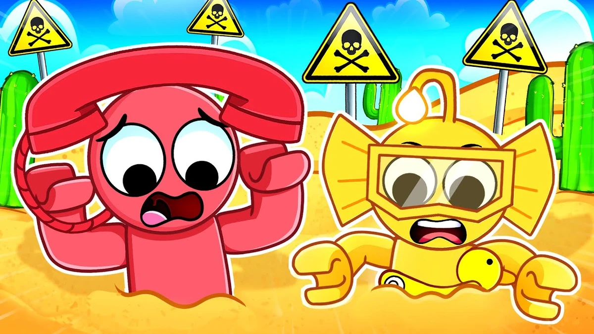 Can Tele Bailey Sprunki Escape All Quicksand Traps In Roblox