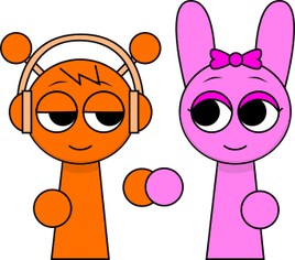 Oren x Pinki | Sprunki ship Wiki | Fandom