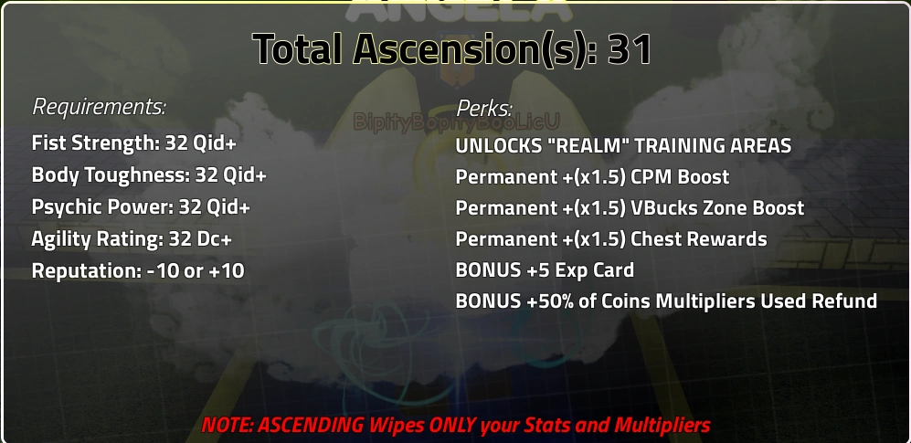 Ascend | SPTS: Unleashed Wiki | Fandom