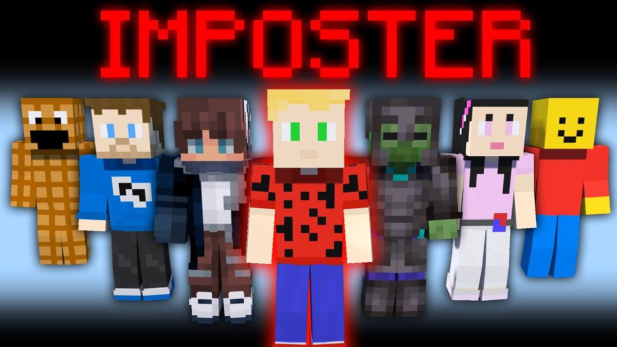 Im The Imposter Among Us Hackers In Minecraft Spy Ninjas Vs Project