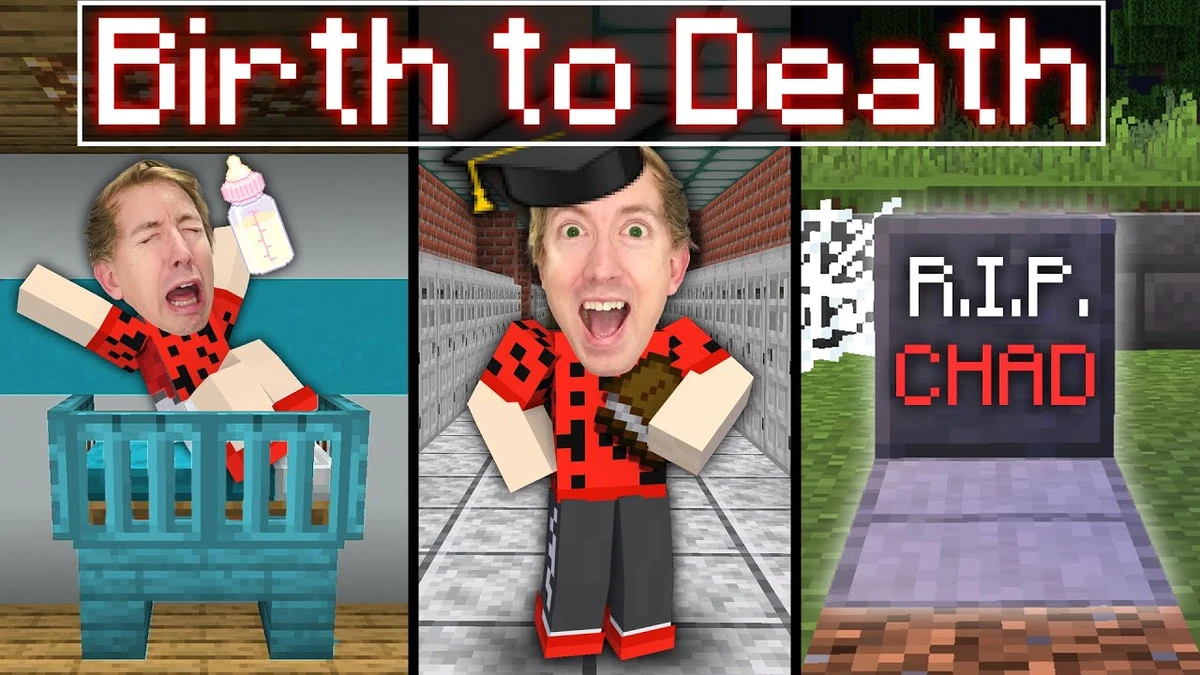 Chad’s BIRTH to DEATH In Minecraft! | Spy Ninjas vs Project Zorgo Wiki ...
