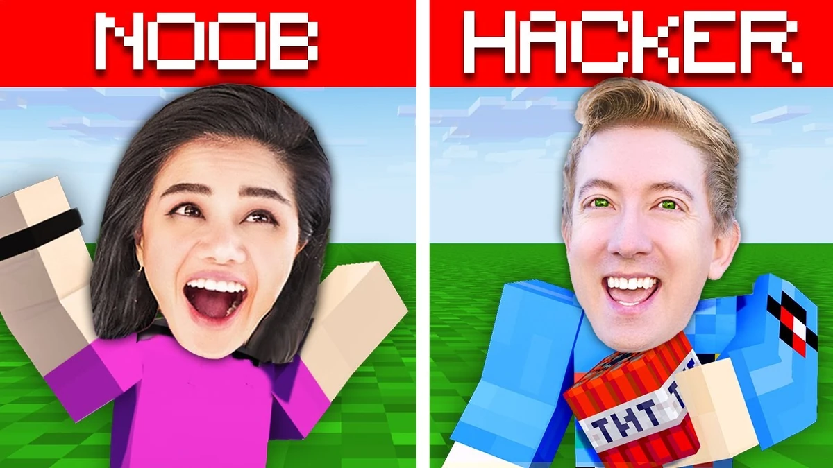 Minecraft NOOB vs HACKER: I CHEATED in a Build Challenge | Spy Ninjas ...
